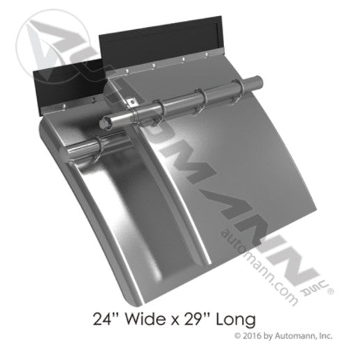 Automann 562.9110 Quarter Fender Kit Stainless Steel – Diesel Parts Center