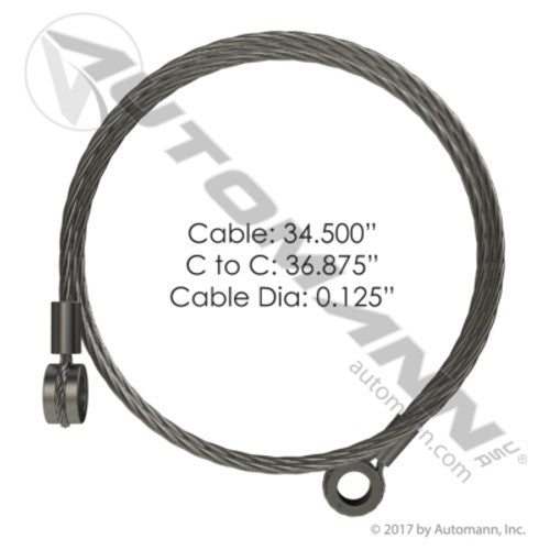 Automann HLK2196 Hood Cable Peterbilt – Diesel Parts Center