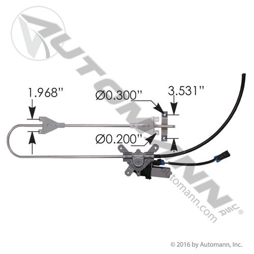 Automann HLK2507 Window Regulator LH Kenworth – Diesel Parts Center