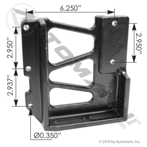 Automann M134286L Hood Pivot Bracket LH Peterbilt – Diesel Parts Center