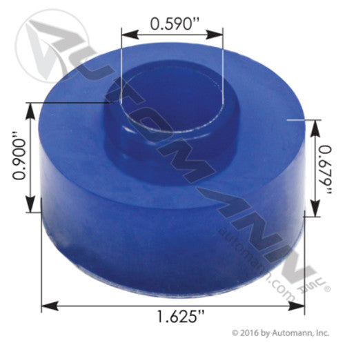 Automann M59284UB Radiator Mount Bushing Kenworth – Diesel Parts Center