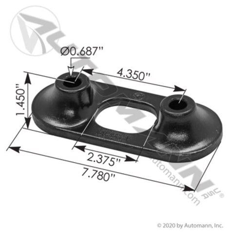 Automann MPB71 Torque Rod Bracket Peterbilt – Diesel Parts Center