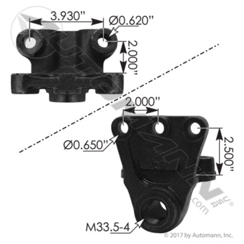 Automann MV1643 Bracket Volvo/Mack – Diesel Parts Center